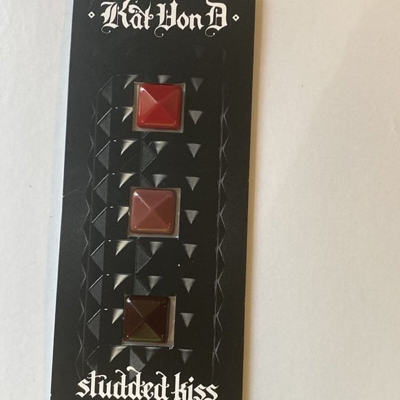 Kat Von D | Makeup | Kat Von D Studded Kiss Crme Lipstick Sample Card ...